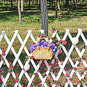 ONLY ART 10pcs Purple Silk Hydrangea Flower Head with Removable Stems for Mother's Day Home Wedding Party Decorations