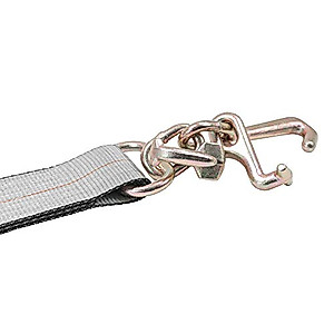 Mytee Products Tow Straps V Bridle 3" x 24" w/ RTJ Cluster Hooks 5400 lbs Working Load | Recovery V Strap for Wrecker, Rollback, Car Hauler