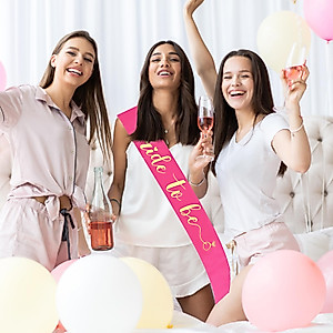 Bride to Be Sash for Bridal Shower Hot Pink Bachelorette Sash for Bachelorette Party Wedding Engagement Party Favors Decoration