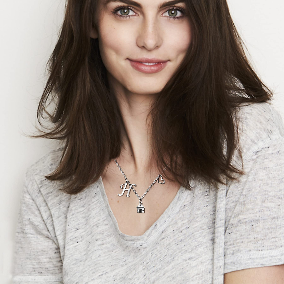 LATAMO HS House Necklace, Singer Harry Merch, Singer Home Inspired Necklace, HS Singer Fans Gifts Music Gift Album Gift Mother's Day Gift Music lover Jewelry