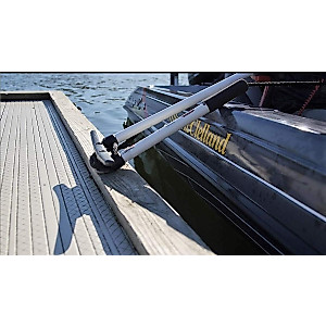 Rite-Hite Boat Tie Up - 2 Pack in White or Yellow, Tie Up Without Having to Get Out of The Boat (White, 15)