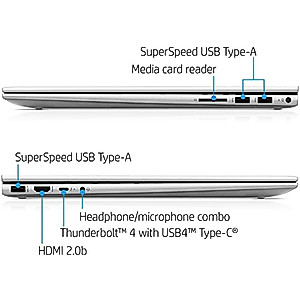 HP 2023 Envy Laptop 17.3" FHD IPS Touchscreen 10-Core 12th Intel i7-1255U Iris Xe Graphics 64GB DDR4 4TB SSD Thunderbolt 4 Wi-Fi 6E Backlit Keyboard w/ FP Reader Windows 11 Pro w/ RATZK 32GB USB