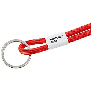 Copenhagen Design PANTONE Key Chain L, long key hanger, nylon, red, 2035 C