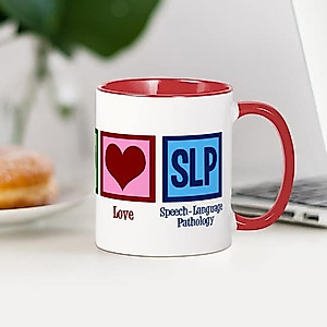 CafePress Speech Language Pathology Ceramic Coffee Mug, Tea Cup 11 oz