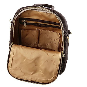 Tuscany Leather TLBag Soft leather backpack for women Black