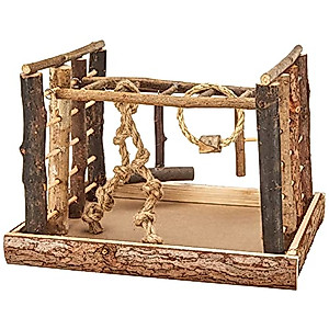 TRIXIE 5661 Natural Living Playground 35 29 25 cm, Brown