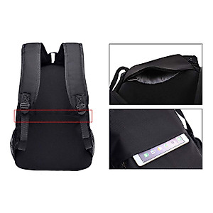 WANHONGYUE Plants vs. Zombies Game Cosplay Daypack Casual Backpack Day Trip Travel Bag Galaxy A /2