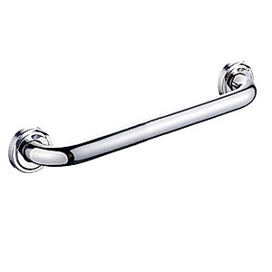 CRODY Bath Wall Attachment Handrails Grab Bar Rails Grab Bar,Safety Toilet Barrier-Free Bathroom Handrail,Shower Non-Slip Aids Towel Rack, Bathroom Balance Grip for Elderly,Disabled/50Cm