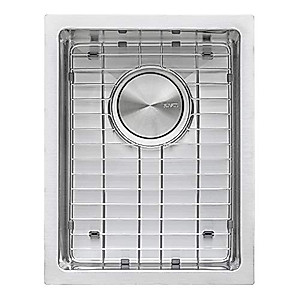 Ruvati 14-inch Undermount Wet Bar Prep Sink Tight Radius 16 Gauge Stainless Steel Single Bowl - RVH7114