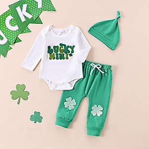 Newborn Baby Boy Football Clothes Letter Print Long Sleeve Romper Pants Outfits Infant Fall Clothing Set (Game Day Brown,6-12 Months)