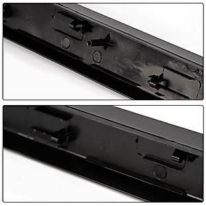 CHEDA Rear Tailgate Molding, Compatible with 2004-2008 Ford F-150 /Lincoln Mark LT 2006-2008, Black Cap Guard