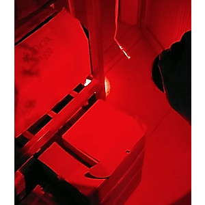 RaySoar 4 Pack Red Light Flashlight, 3 Modes Red LDE Flashlight Red Flashlight for Astronomy, Night Observation and Outdoor Activities