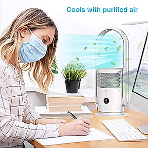 ULTTY H13 HEPA Replacement Filter with Medical Coating, True HEPA Filter For R021/ R020 Purifying Fan, Medium