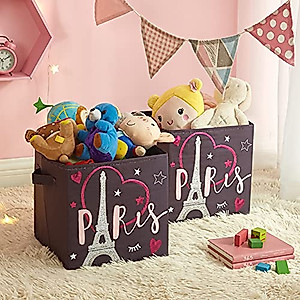 Heritage Kids Paris Light Up Storage Cube, Set of 2