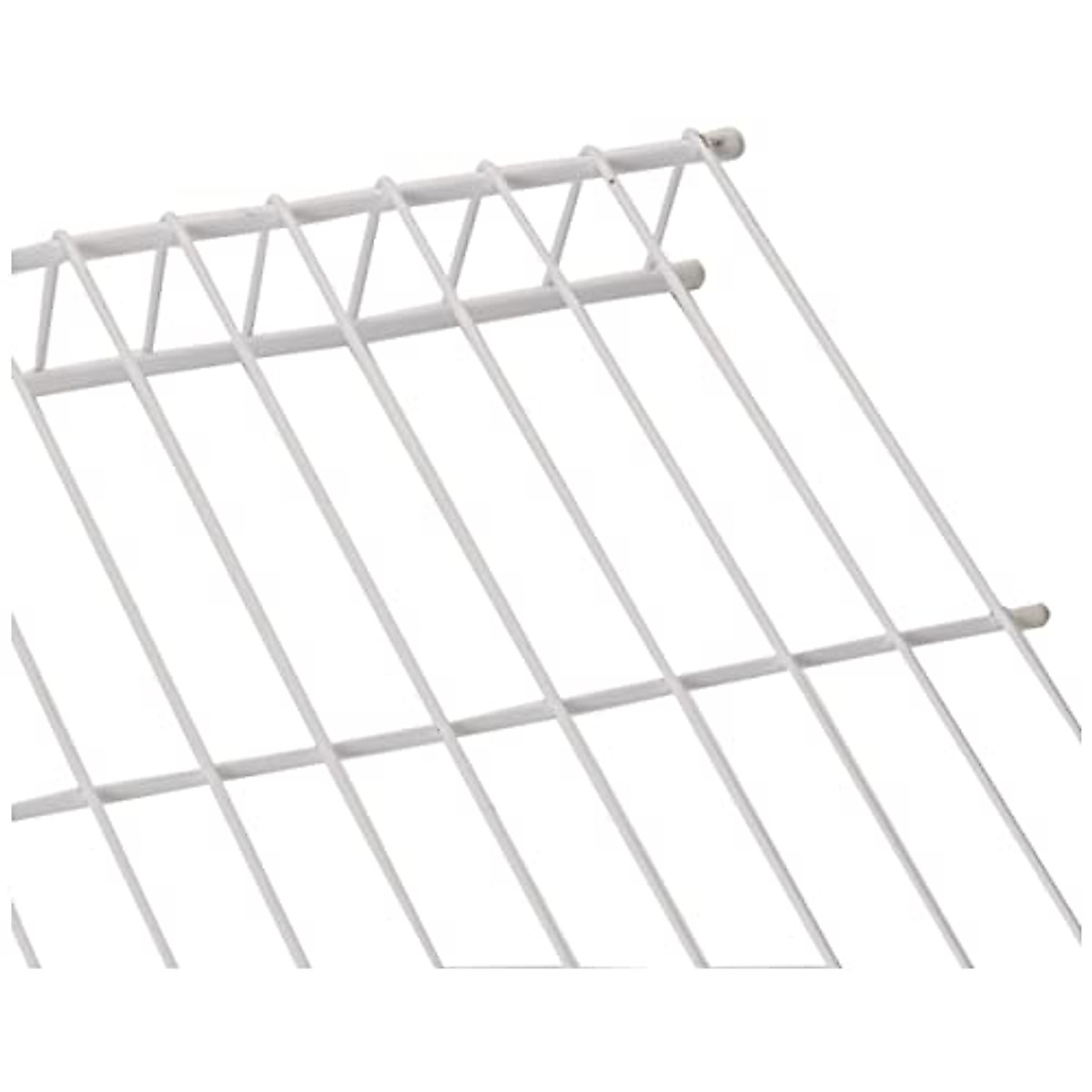 Rubbermaid Linen Closet Shelf Kit, 2-foot x 12-Inch, Metal, Wire Shelving System for Laundry Rooms or Basements