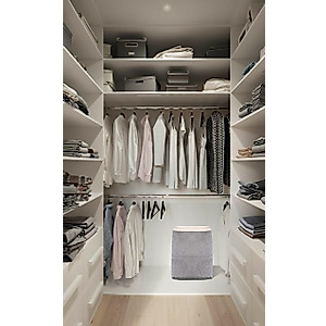 Large Laundry basket with lid Laundry basket Clothes Organizer with Handles and Lid Freestanding Foldable Hamper for clothes and blankets Storage organizer with Removable bag and Bra wash Bag