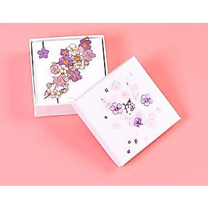 Premium Cherry Blossom Flower Gold Plated Metal Bookmark