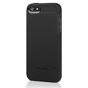 Incipio IPH-900 Edge Case for iPhone 5 - Black - Retail Packaging - Black
