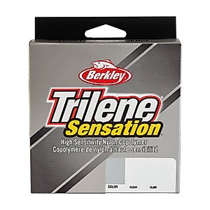 Berkley Trilene® Sensation, Clear, 12lb | 5.4kg Monofilament Fishing Line, Suitable for Freshwater Environments