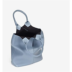 ZLXDP Ladies Handbag Casual Style Women Bucket Handbag (Color : Black, Size : About 27cm-11cm-33cm)