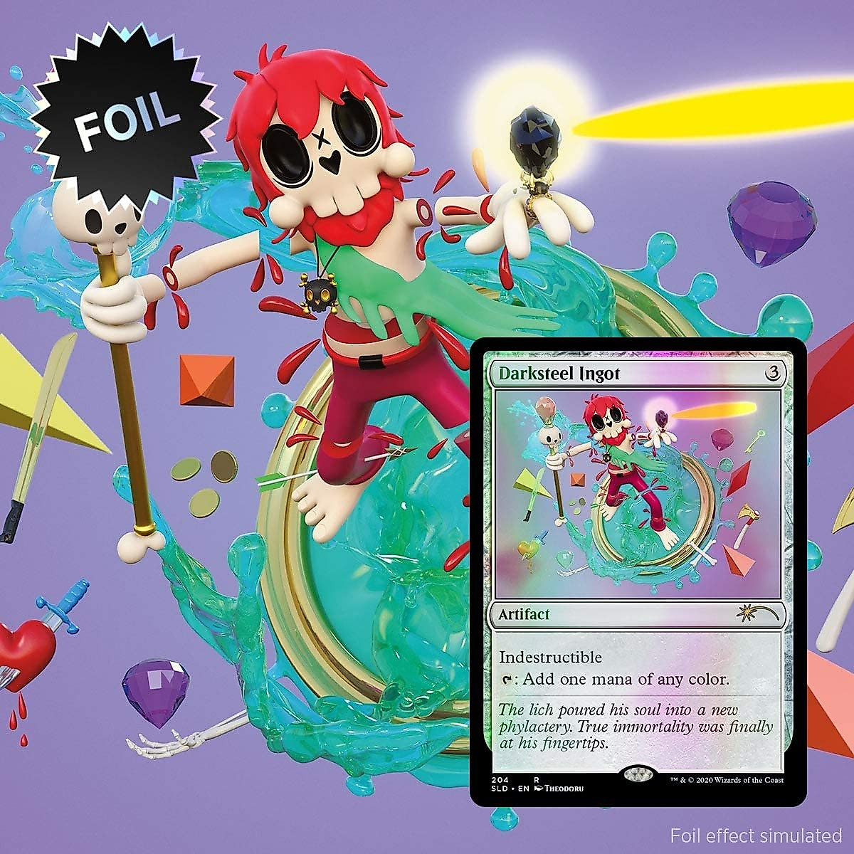 Magic: The Gathering Secret Lair Premium Foil: MTG Secretversary Superdrop Box of Rocks