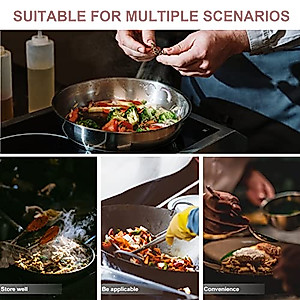 BESTonZON Spray Can Seasoning Bottle Decanter Air Fryer Accessories Oil Spray Bottles Oil Cruet Bottle Olive Oil Container Spray Oil Bottle Kitchen Oil Container Filling Oil Silica Gel Sauce