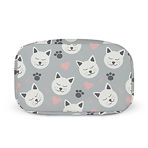 Cat Lunch Bag for Women Men, Insulated Meal Bag, Lunch Tote Bag for Work Outdoor