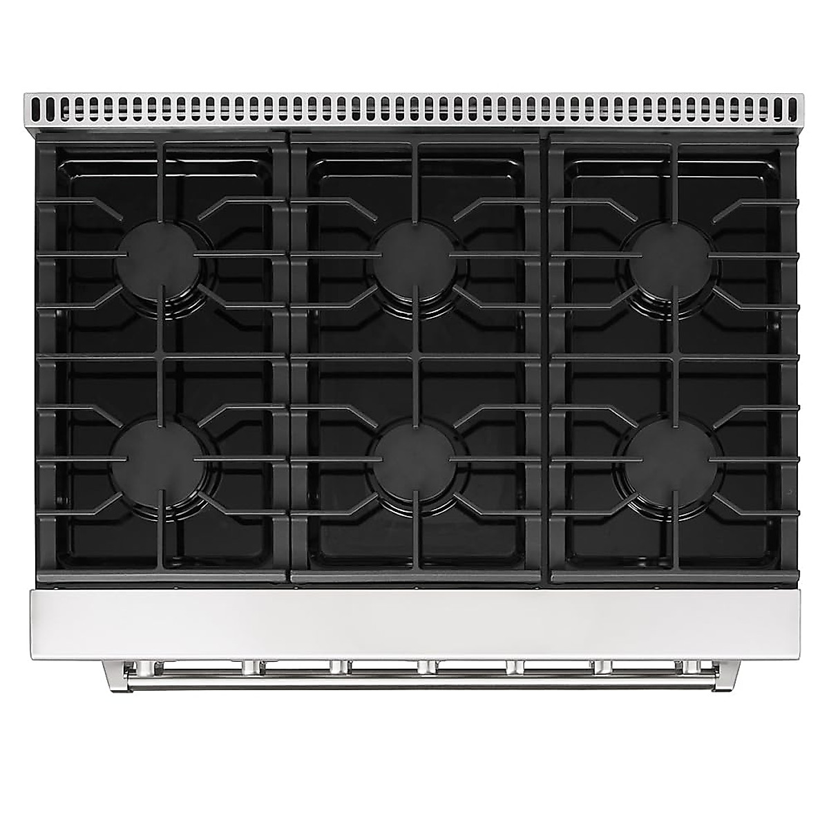 KOSTCH 36 inch Professional Freestanding Pro-Style Propane Gas Range with 6 Burners, 6.0 cu.ft. Oven Capacity, in Stainless Steel - KOS-36RG03MLP (Stainless Steel)