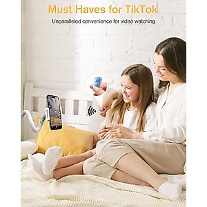 Remote Control for TikTok, Page Turner for Kindle App, Bluetooth Camera Video Recording Remote, Scrolling Ring for TIK Tok, iPhone, iPad, iOS, Android - Blue
