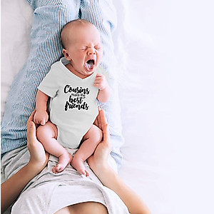 CBTwear Cousins Make the Best Friends - I'm Going to Be A Big Cousin - Cute Infant One-Piece Baby Bodysuit (6 Months, Heather Grey)
