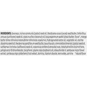 Burt's Bees Lip Balm Mothers Day Gifts for Mom - Rescue Balm With Antioxidant-Rich Elderberry, Tint-Free, Natural Origin Lip Care, 2 Tubes, 0.15 oz.