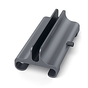 Satechi Universal Vertical Aluminum Laptop Stand - Compatible with MacBook, MacBook Pro, Dell XPS, Lenovo Yoga, Asus Zenbook, Samsung Notebook and More (Space Gray)