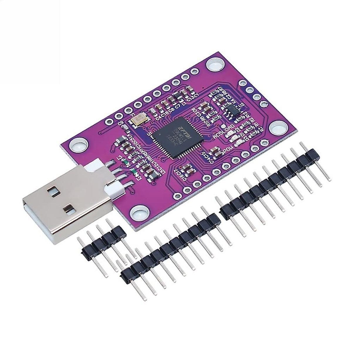 MCU FT232H high-Speed Multi-Function USB to JTAG UART/FIFO SPI/I2C Module