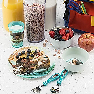 Zak Designs Disney Flatware Sets, 1 Pack, Moana