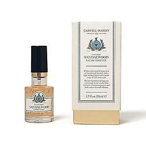 Caswell-Massey Centuries Sandalwood Eau De Toilette Spray, Scents Of Smoky Cypriol & Musk, Fragrance For Men & Women, Made In The USA, 1.7 Oz