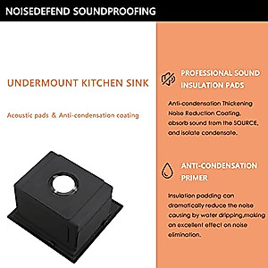 15 Inch Bar Sink Drop In Workstation - HACHENL 15x15 Inch Small Bar Prep Sink Drop in Topmount Kitchen Sink Black 16 Gauge Stainless Steel Single Bowl Outdoor or Bar Sink With Grid&Drain&Cutting Board