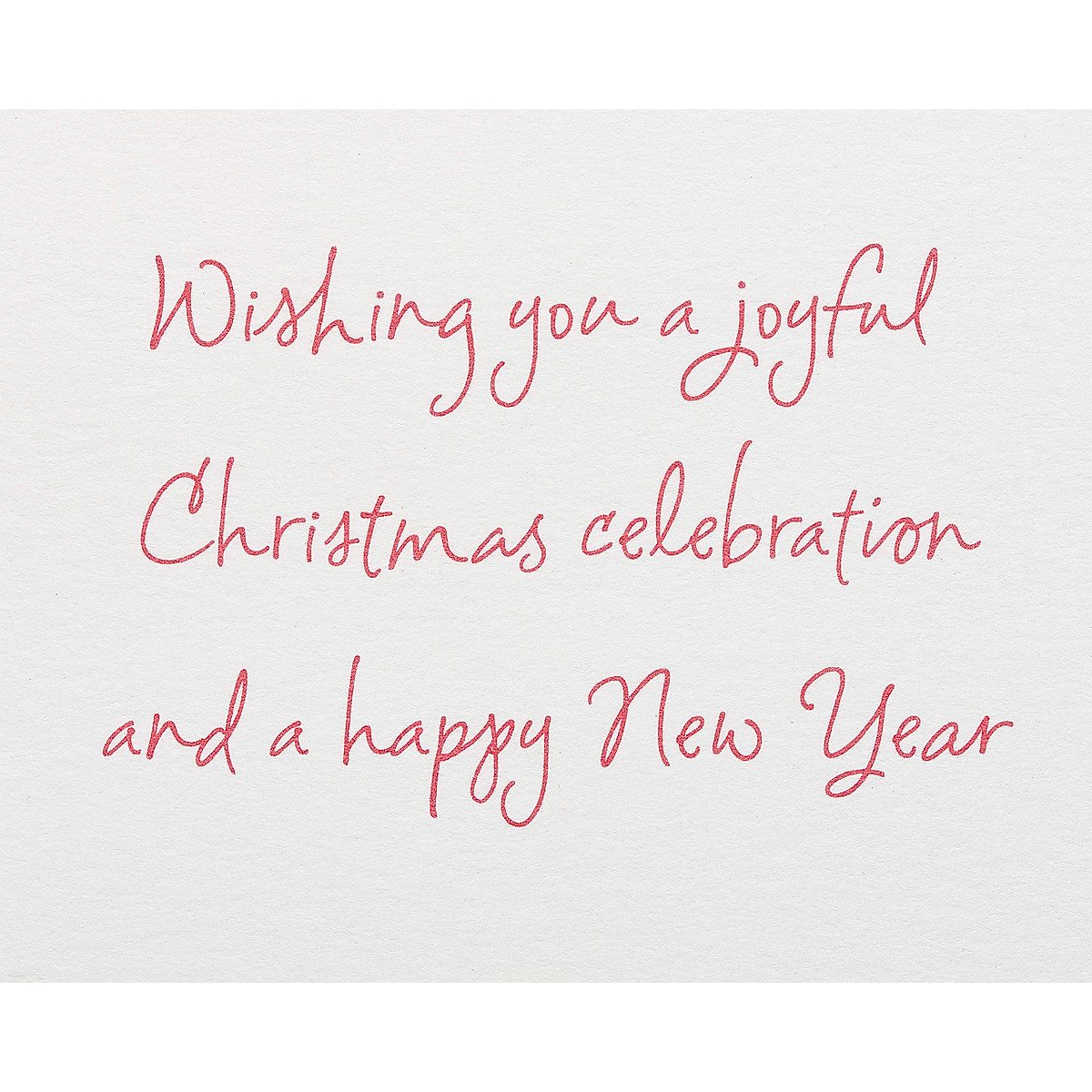 Papyrus Boxed Christmas Cards with Envelopes, Joyful Christmas Celebration, Tree (16-Count)