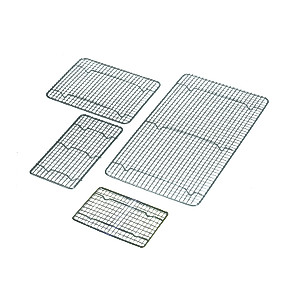 Update International 10-inch W x 18-inch L Stainless Steel Pan Grate (78290)