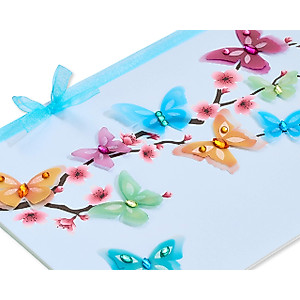Papyrus Blank Card (Cherry Blossom)