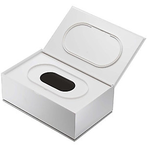 Yamazaki Industries 7862 Wet Wipes Case, Veil, White