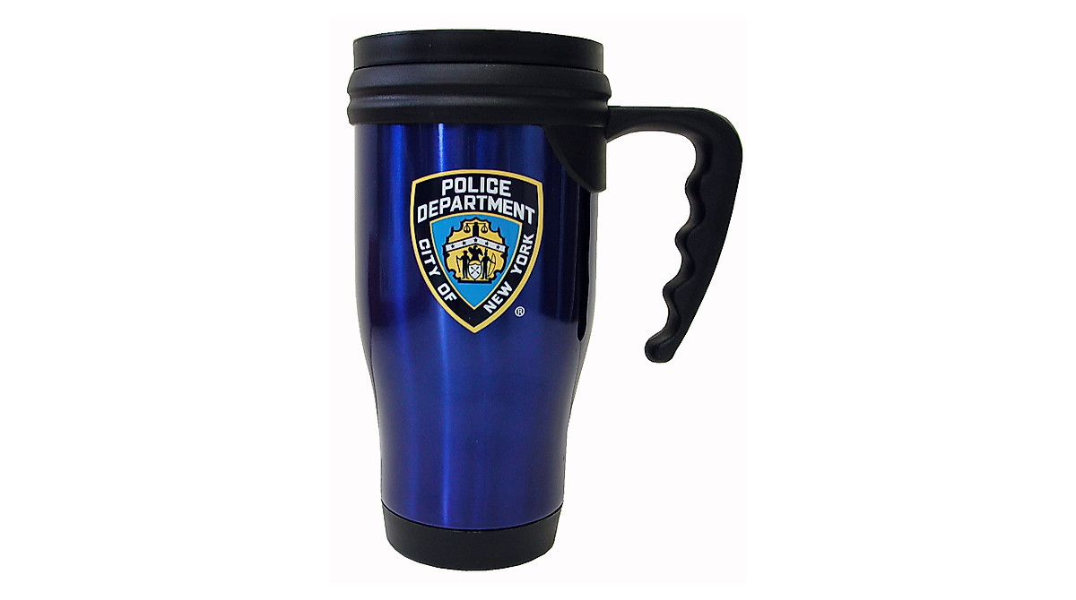 NYPD Torkia 24oz Travel Mug - Official Blue Coffee Cup