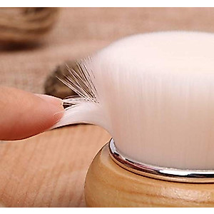 Cleansing Facial Brush Soft Bristle Face Cleaning Beauty Brush for Deep Pore Cleansing
