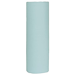 Cuddles & Cribs 1 Pack Organic Cotton Fitted Crib Sheet (Solid Blue, 1 Pack)