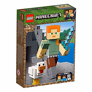 LEGO Minecraft Alex BigFig with Chicken 21149 Building Kit (160 Pieces)