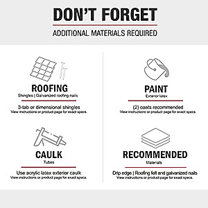 Handy Home Products Garden Shed 6x8 Do-it-Yourself Wooden Storage Shed with Metal Roof