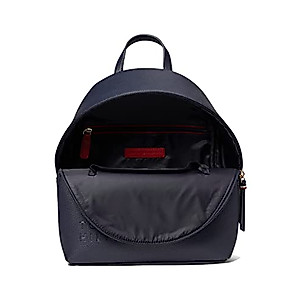 Tommy Hilfiger Bryony II Smalldome Backpack w/Hangoff Pebble PVC Tommy Navy One Size