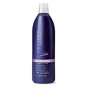 Inebrya Ice Cream Age Therapy with Collagen Hair Lift Shampoo 33.8oz & Conditioner 33.8oz Duo