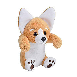 Wild Republic Screen Grabber, Corgi, Five Inches, Gift for Kids, Plush Toy, Fill is Spun Recycled Water Bottles, Laptop Accessory, Privacy Camera Cover (25468)