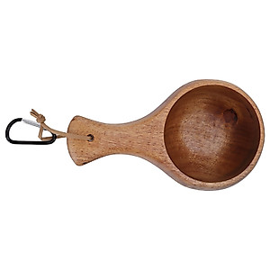 Water Cup Wooden Cup Outdoor Camping Hiking Drinking Cup Portable for Coffee Tea Milk Nordic Style Wooden Mug Hand Cup