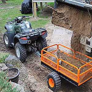 MotoAlliance Impact Implements Straight Tongue Trailer Coupler for 2 inch Ball Hitch, 3500lbs